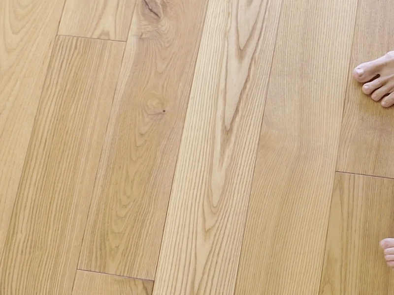 Ash solid flooring Weiss