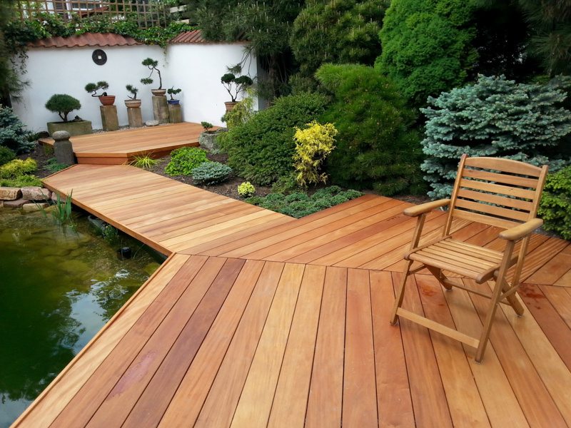 Dřevěné terasy garapa | PECHAR s.r.o.