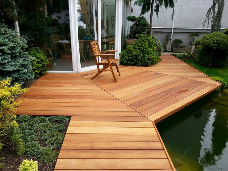 Dřevěné terasy garapa | PECHAR s.r.o.
