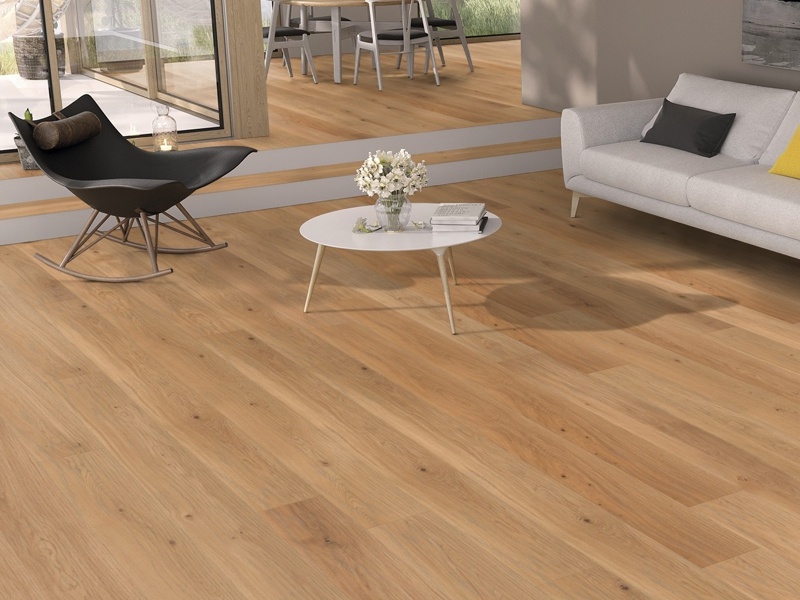 Oak Lively lacquered, Weitzer Parkett wooden flooring