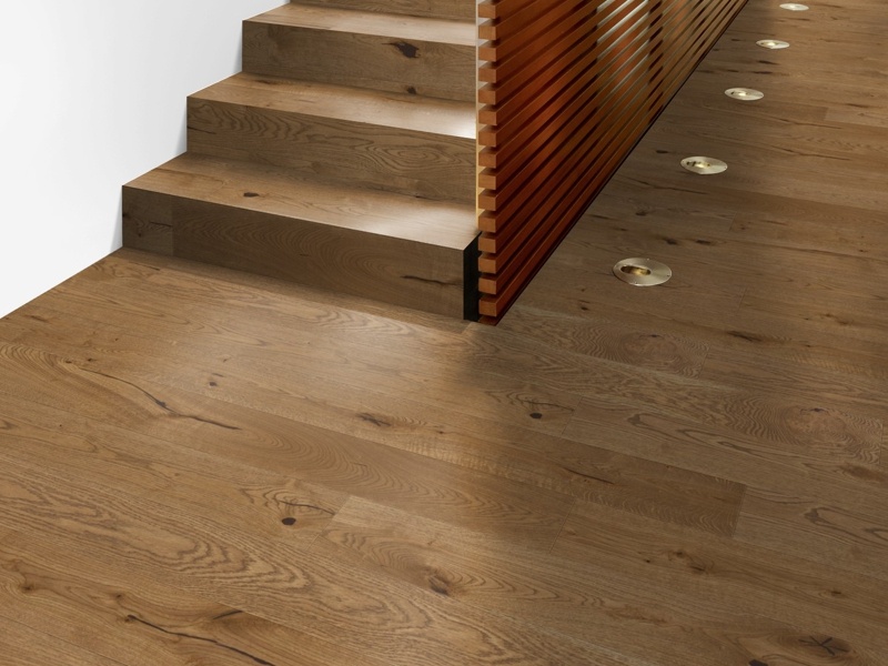 Oak Mandel Rustic Colourful, Weitzer Parkett wooden flooring
