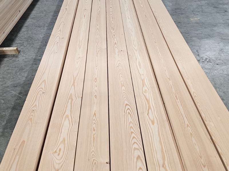 Kanadský modřín terasy