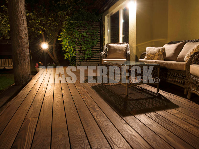 Ash Thermowood decking