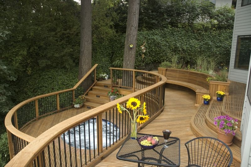 Western Red Cedar decking 38x65 mm