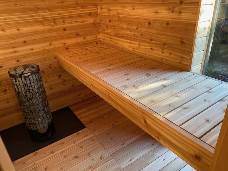 Western Red Cedar, knotty grade, Rhombus profile cladding 17x140 mm