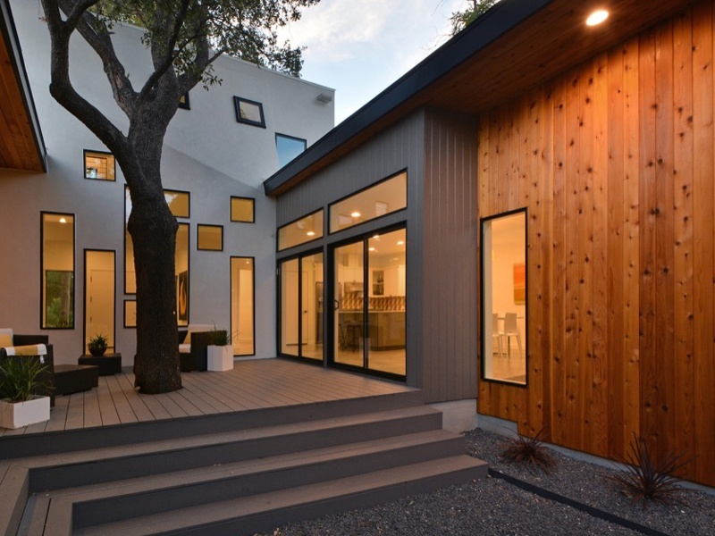 Western Red Cedar, V-Joint cladding 20x185 mm, STK grade