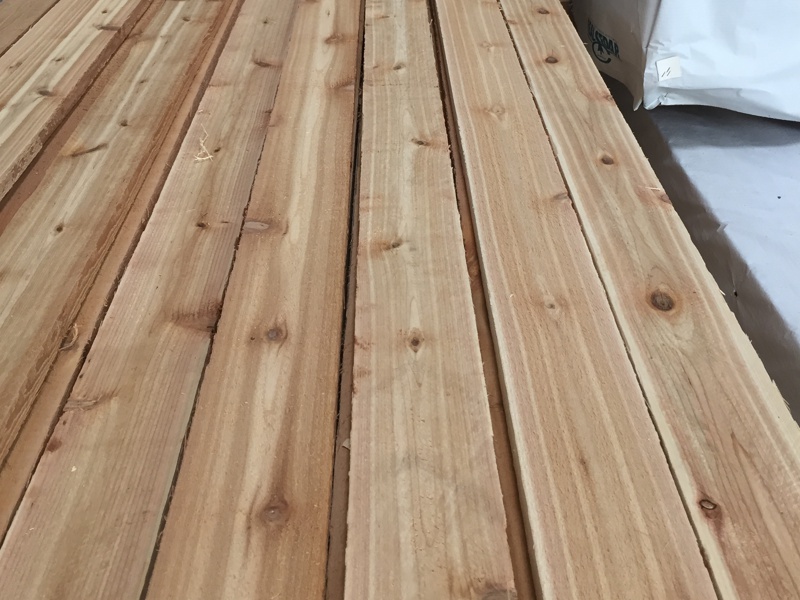 Western Red Cedar, timber 21x150mm, STK grade