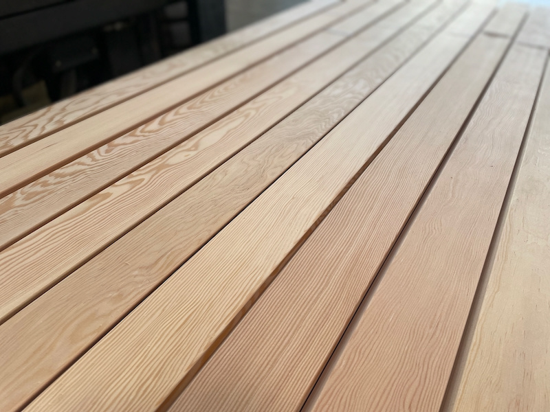 Pravá kanadská douglaska, Clear 85/15, Rhombus 18x90 mm